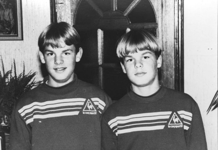 Frank en Ronald zien Abraham: 11 heerlijke foto's uit 50 jaar De Boer ...