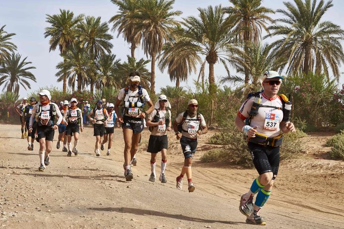 Afzien in de 'Marathon van het Zand' | Andere sporten | AD.nl