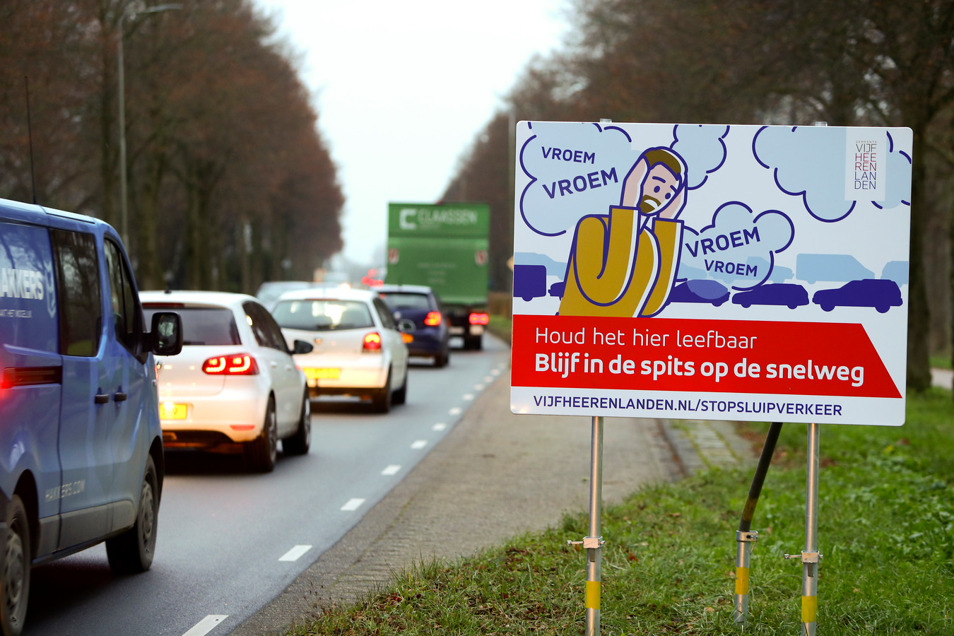 Wie de A2 bij Vianen richting Lexmond af wil, heeft straks ontheffing ...