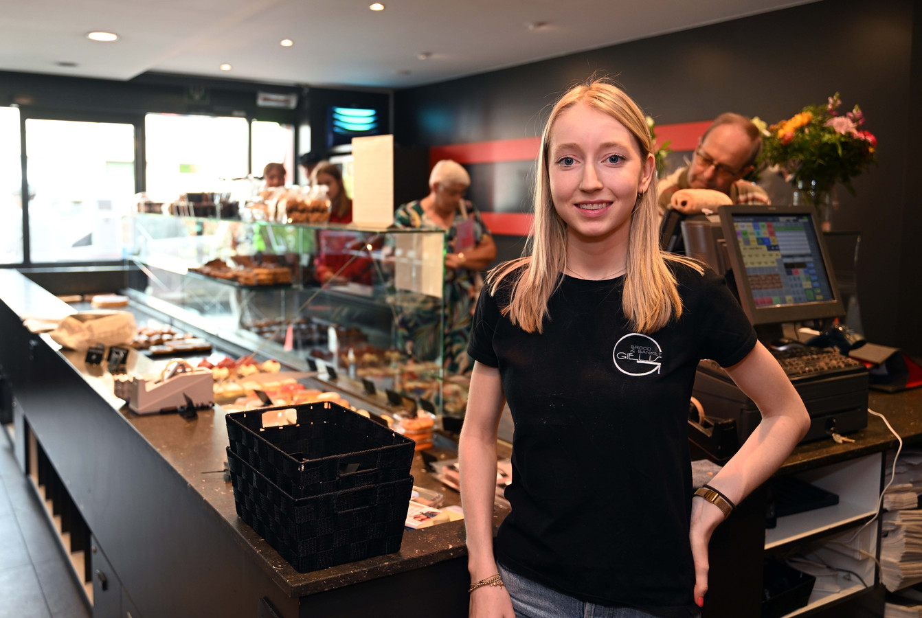 Luna is amper twintig en staat nu al aan het hoofd van een bakkerij ...