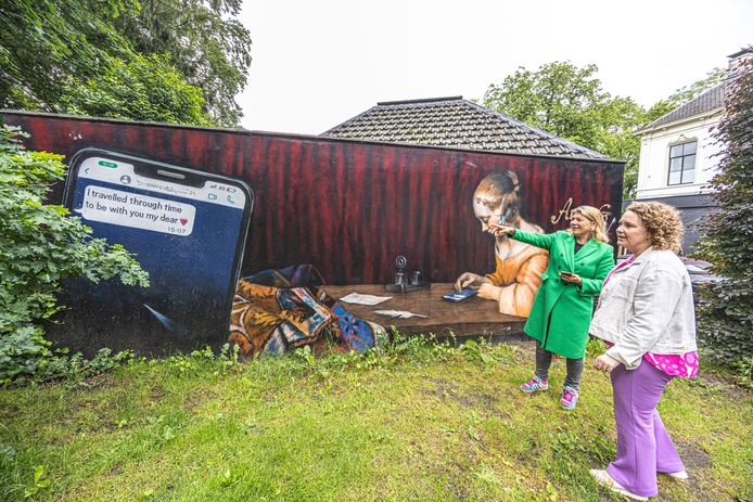 Armanda en Lonneke maken je wegwijs in woud aan Zwolse straatkunst: ‘Maker achterhalen was hels ...