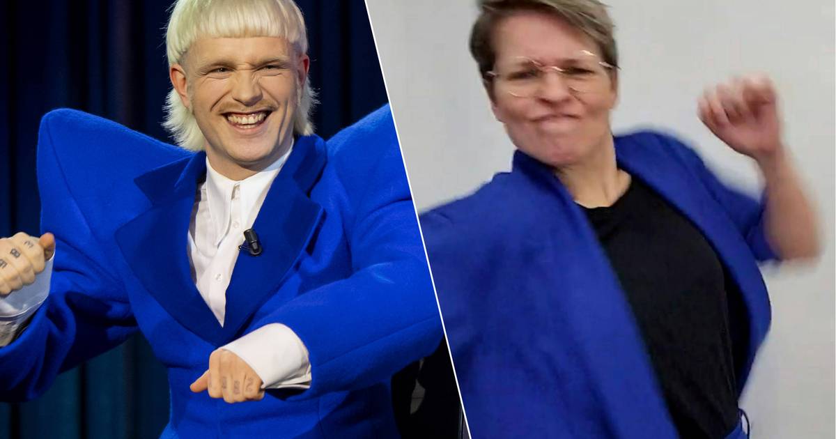 “Zij moet mee naar het Songfestival!”: doventolk hakt erop los tijdens ...