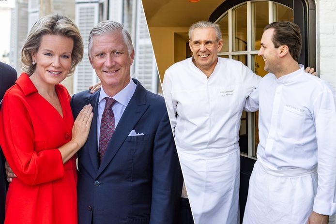 Een koninklijk eresaluut voor Peter Goossens: Filip en Mathilde dineren ...