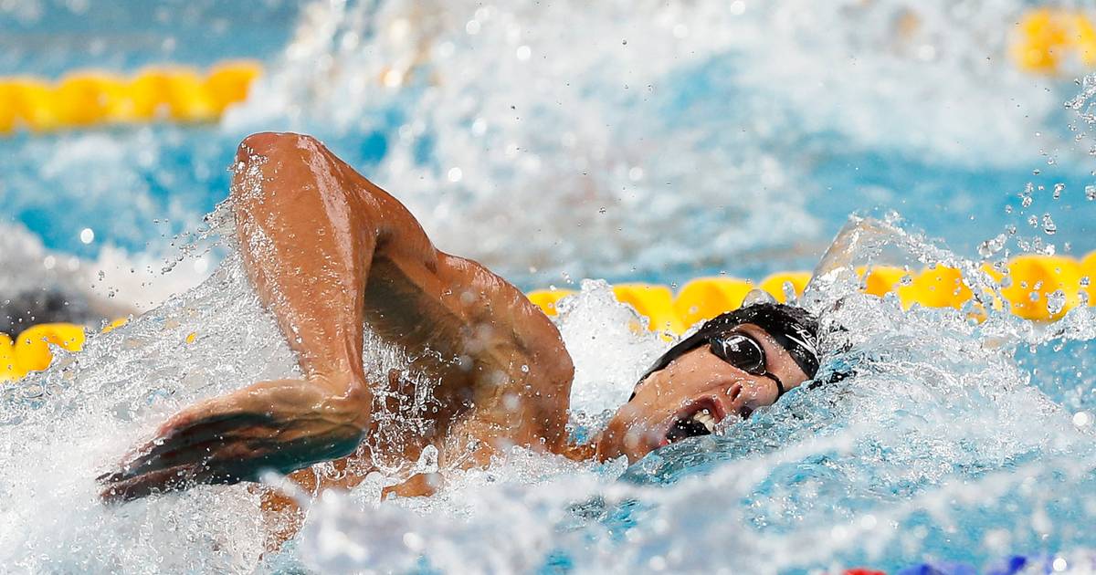 Unieke prestatie: Pieter Timmers met BR en vierde tijd naar finale 100m ...