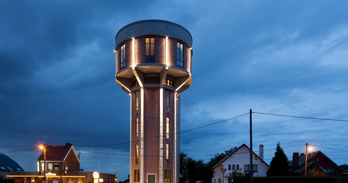 Deze toren leverde bijna een halve eeuw lang water en is nu een ...