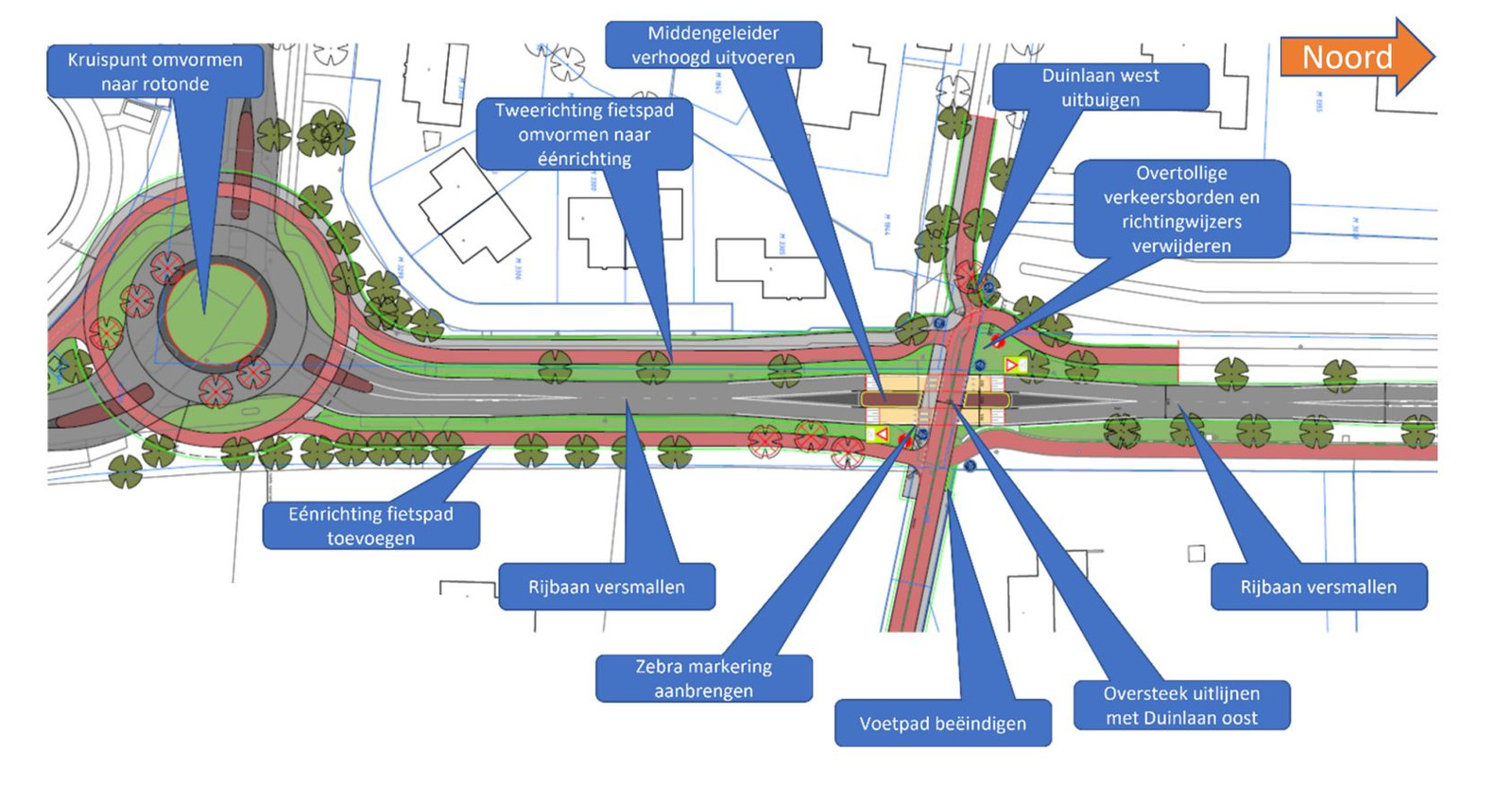 Extra fietspad en rotonde bij snelfietsroute: Loon op Zand en provincie ...