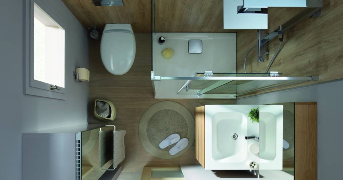Mini badkamer, maxi comfort: zo pak je het aan | WOON. | hln.be