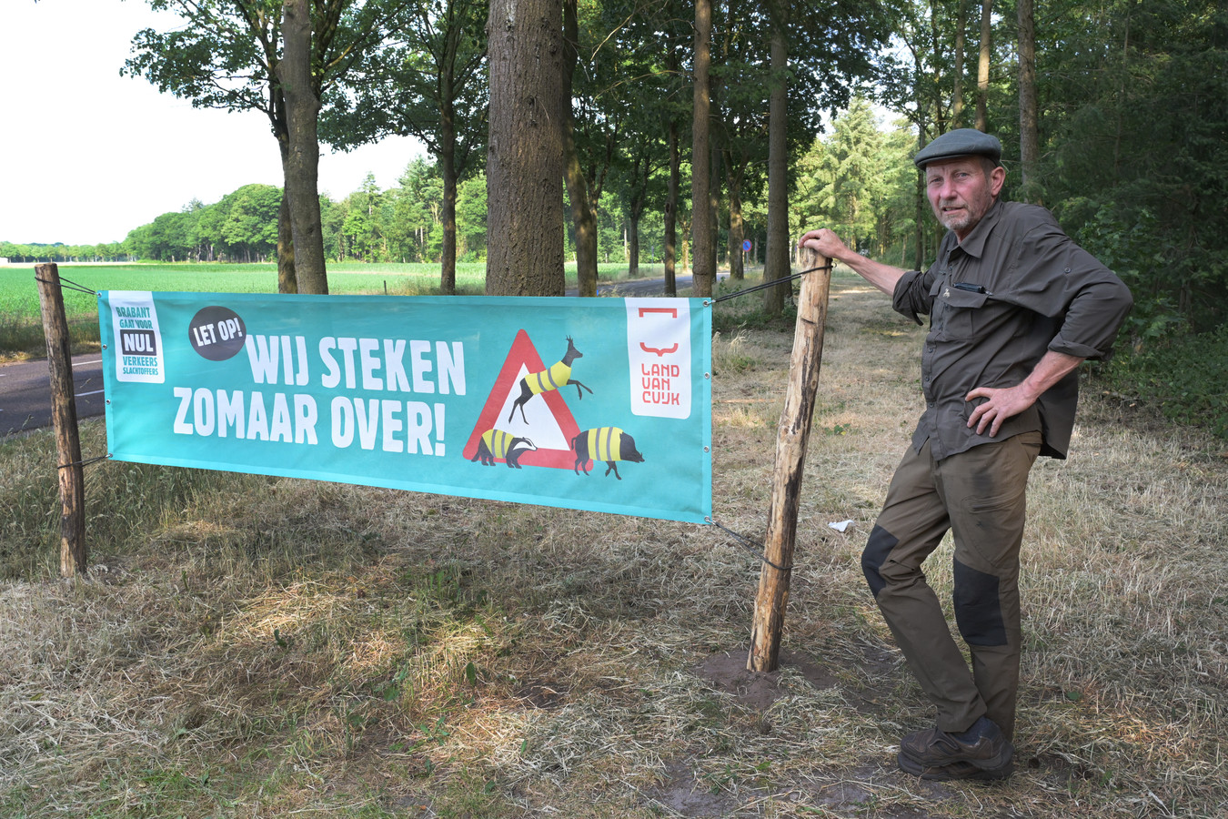 Peter (63) heeft het steeds drukker met aangereden wild: ‘Ik sta vaak ...