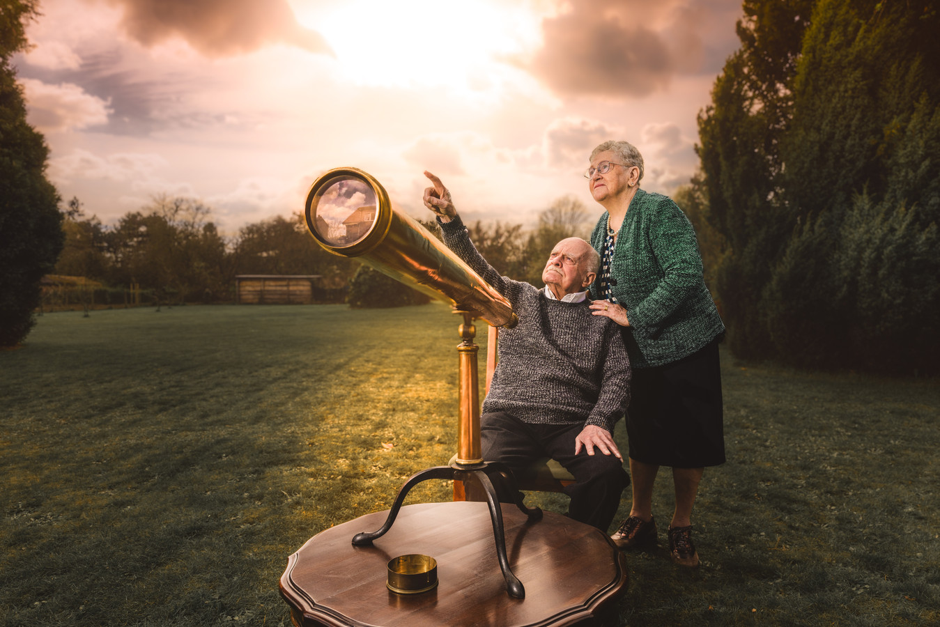 Aan tafel in het rusthuis van Erps-Kwerps weten ze niet dat Jean Meeus ...