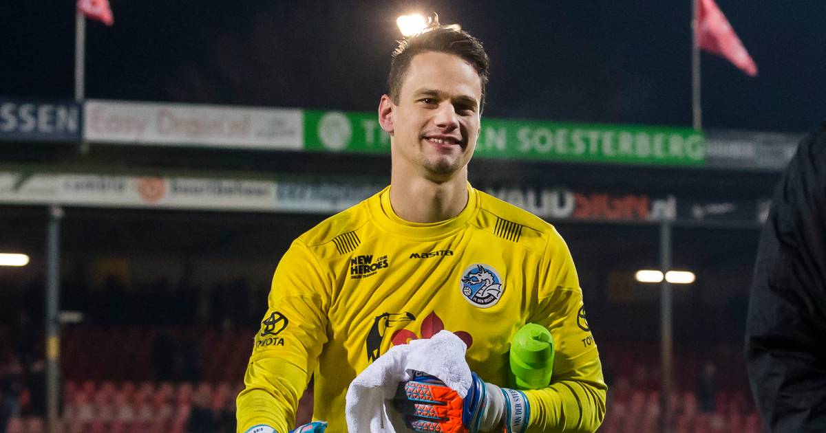 Wouter van der Steen (FC Den Bosch) tegen Nick Olij (TOP Oss): rust in ...