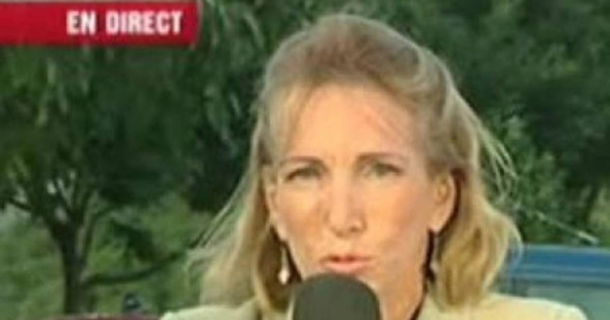 La journaliste de TF1, qui avait commis une erreur en direct, a été ...