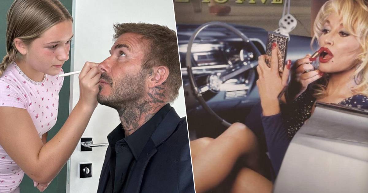 CELEB 24/7. Harper Seven Beckham is de nieuwe visagiste van papa David ...