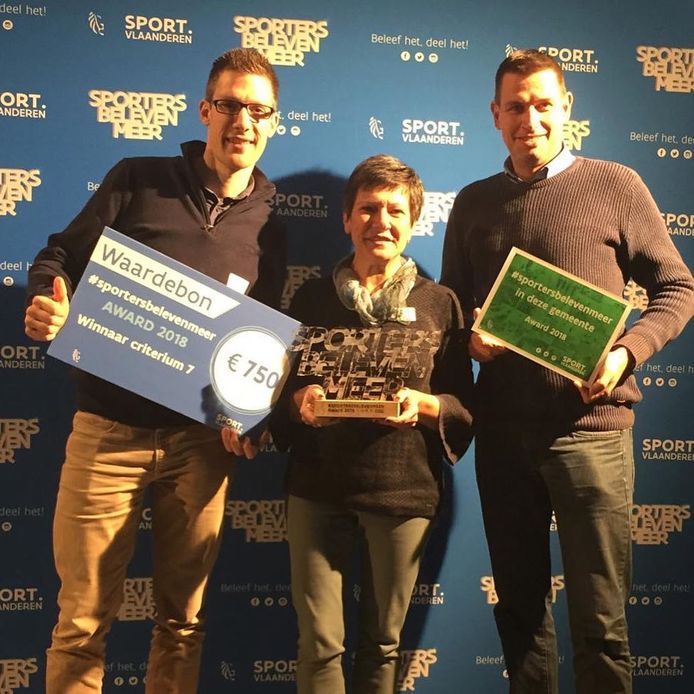Sportdienst Herzele wint #sportersbelevenmeer-award | Herzele | hln.be
