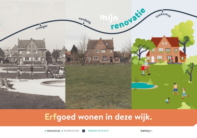 Stad Beringen lanceert wijkrenovatieproject om duurzaam wonen aan te ...