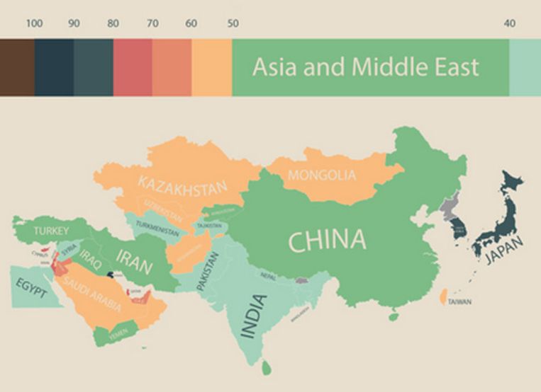 Dit zijn de duurste en goedkoopste landen om in te wonen | De Morgen