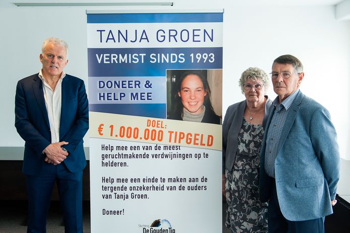 Gouden tip over verdwijning Tanja Groen is niet gekomen: beloning ...