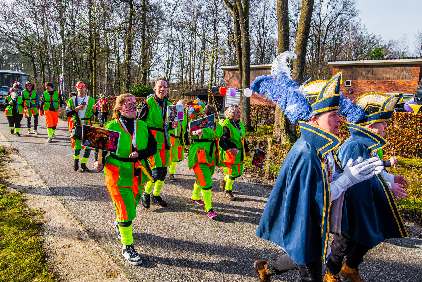 Carnavalsvereniging van De LosserHof viert feest in nieuwe junglepakken ... Carnavalsvereniging van De LosserHof viert feest in nieuwe junglepakken ...
