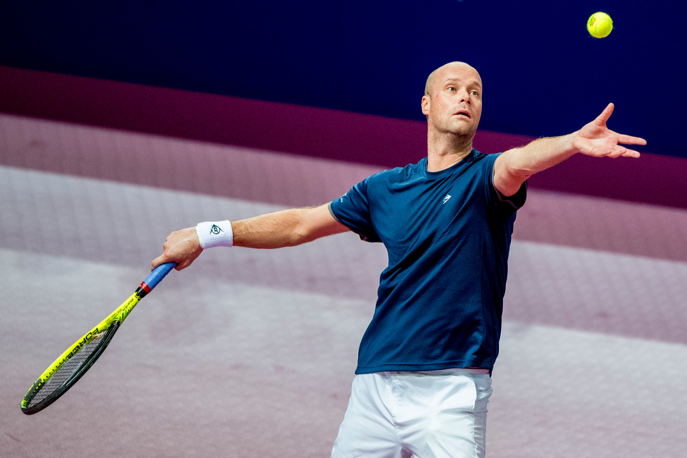 Roland Garros-finalist Martin Verkerk op Elster Open Tennistoernooi ...
