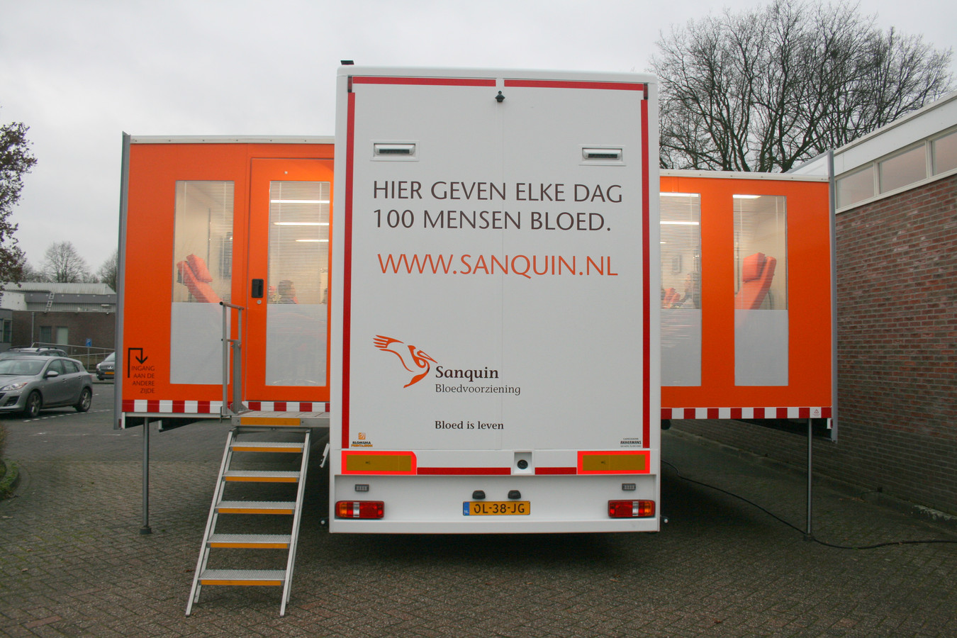 Bloedbank op wielen slaat vanwege corona Oss en Veghel over | Foto | AD.nl