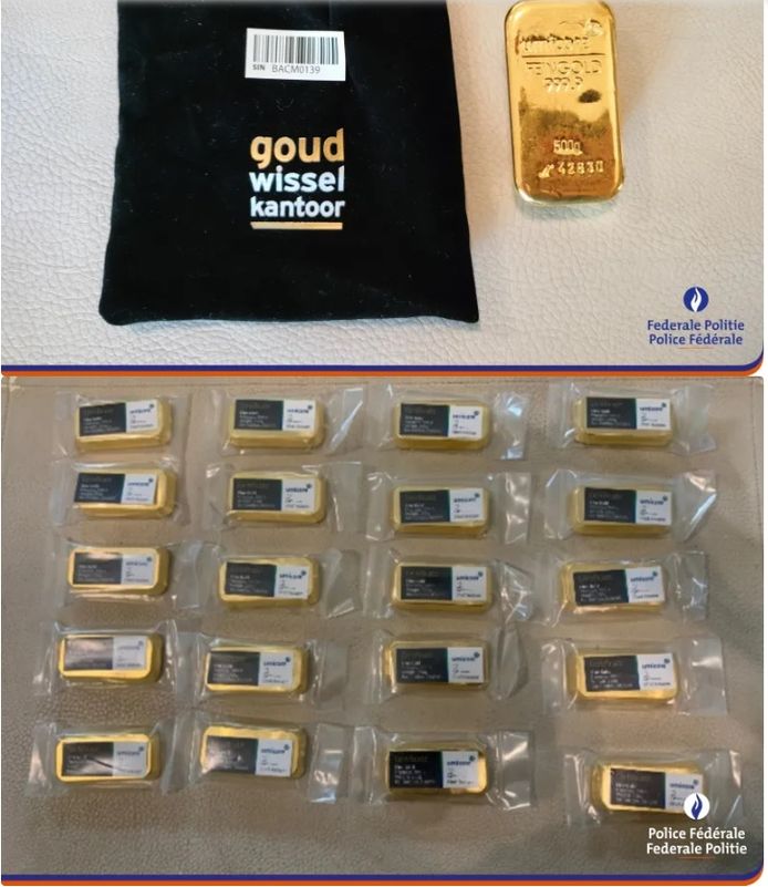 49 goudstaven aangetroffen bij 79-jarige man in onderzoek naar fiscale ...