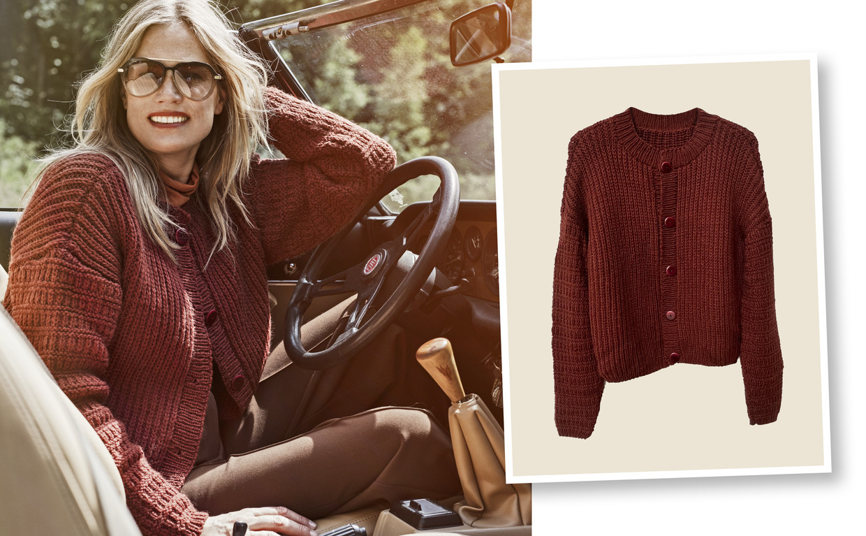 Dit hippe korte vest kun je zelf breien | Libelle