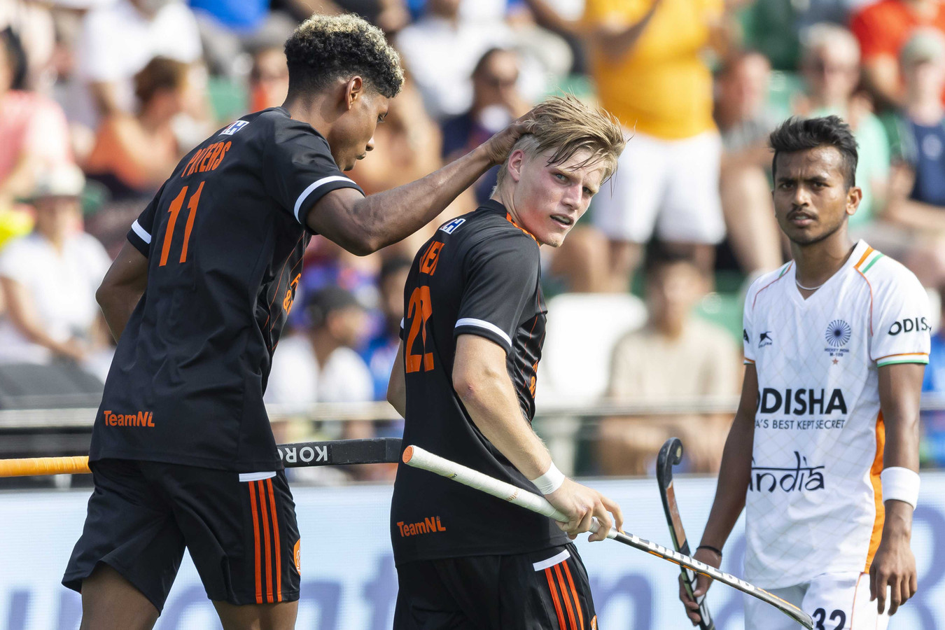 Nederlandse hockeyers na shoot-outs langs India in Pro League | Foto ...