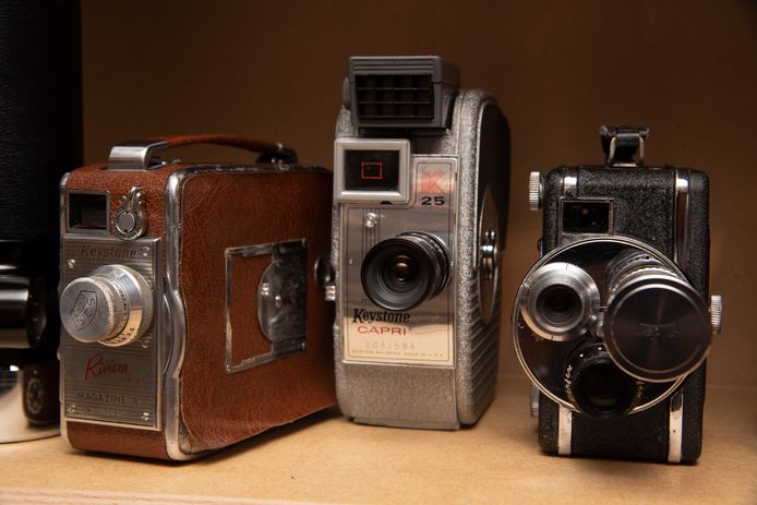 Kleinste cinematografisch museum van Europa ligt in Melle : 271 camera ...