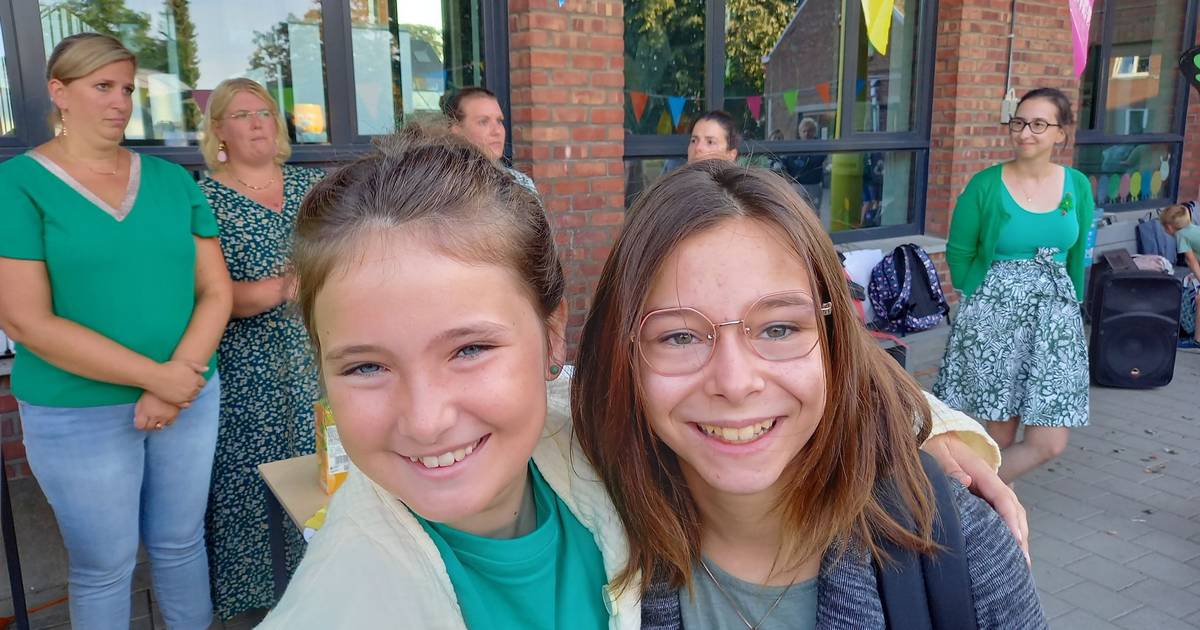 De Groene Poort kleurt groen op eerste schooldag | Zottegem | hln.be