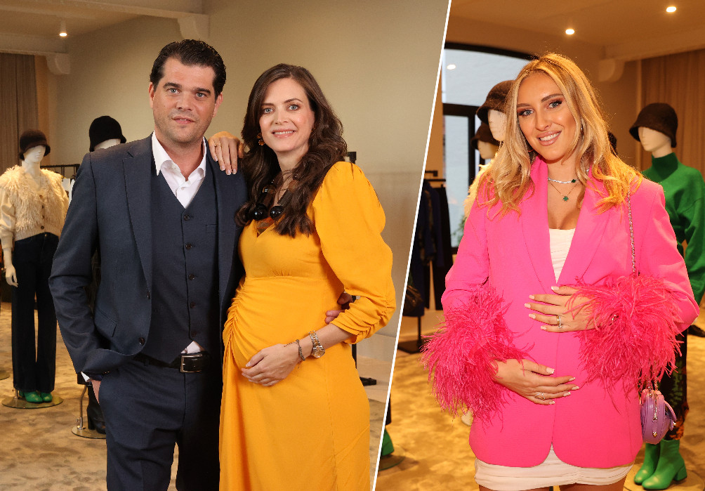 IN BEELD. BV’s showen babybuikjes in Antwerpen | Foto | hln.be