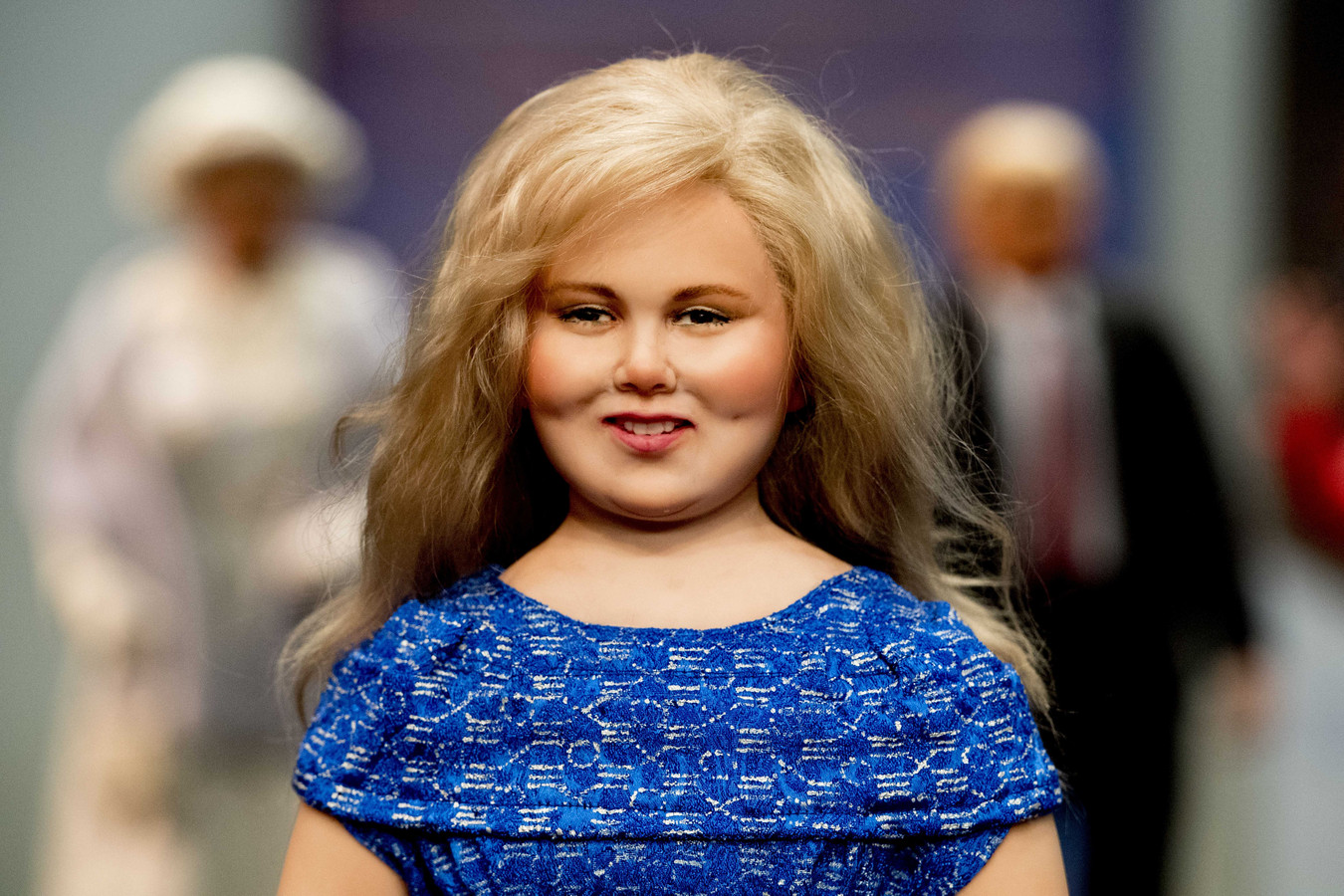 Levensechte Amaliapop onthuld op internationale expo in Amsterdam ...