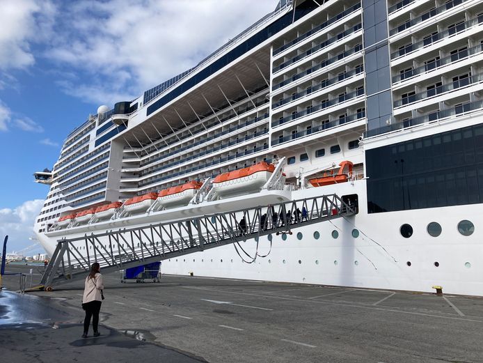 Imposant schip MSC Virtuosa vaart voortaan op Zeebrugge en laat er ...