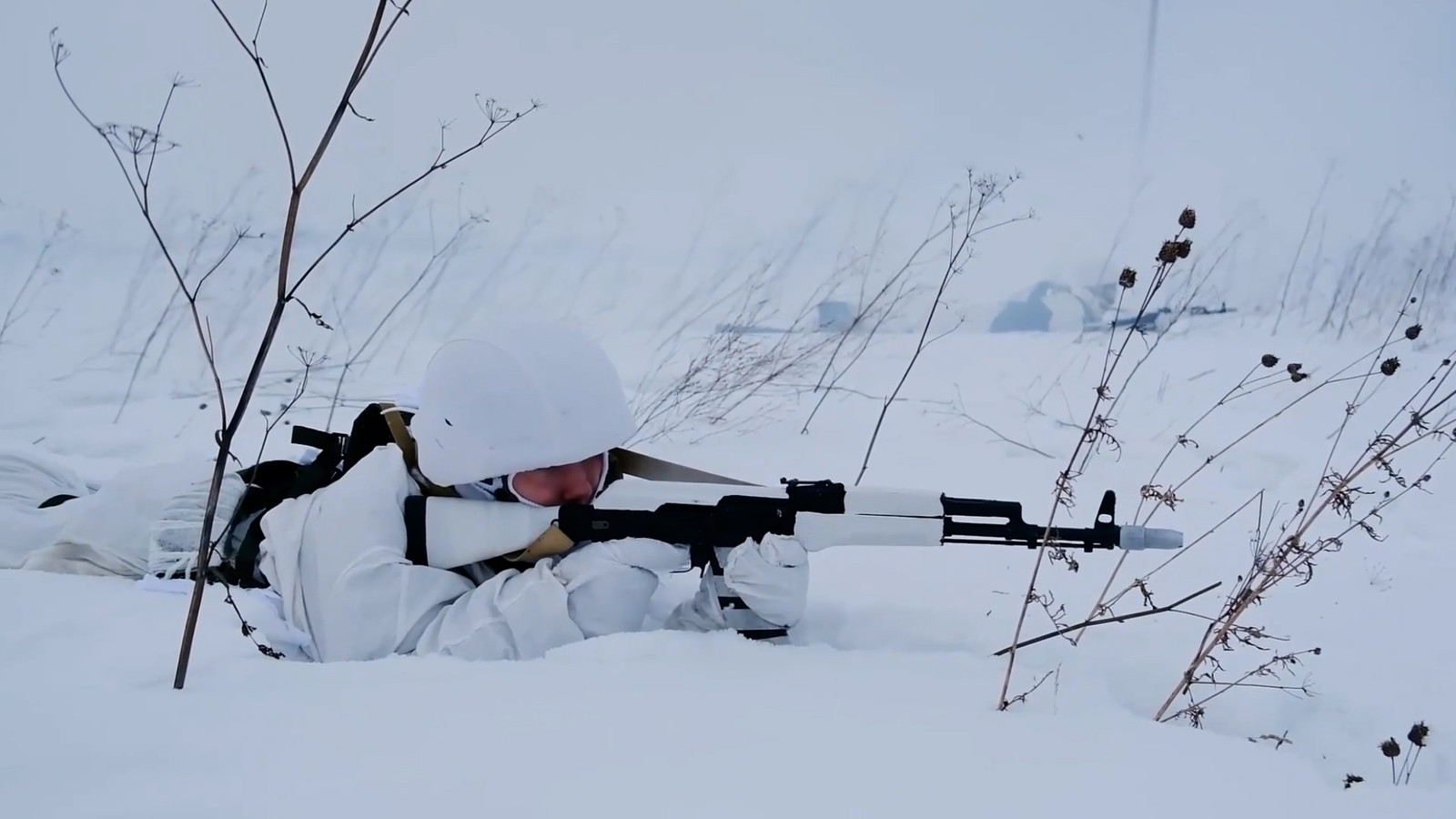 Russisch leger verspreidt beelden van speciale training | Foto | hln.be
