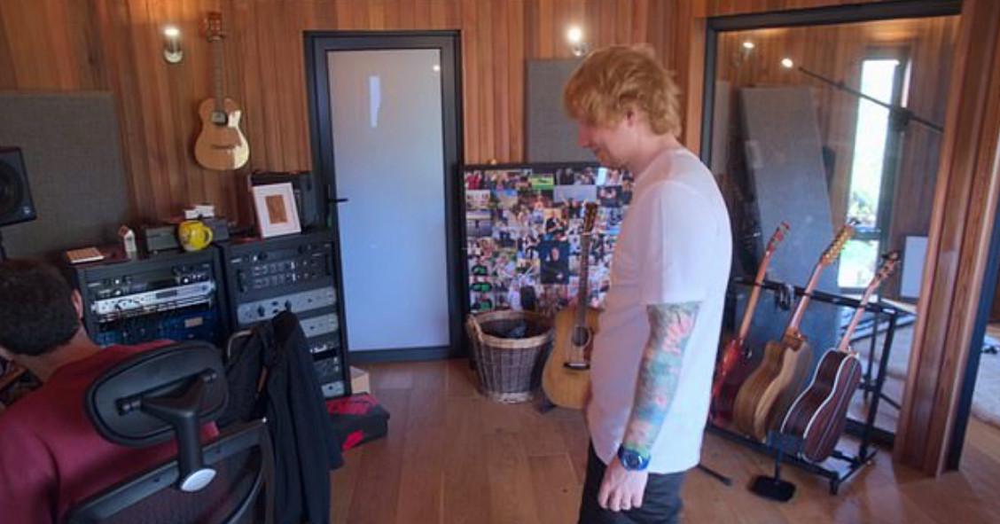 BINNENKIJKEN. Ed Sheeran toont voor het eerst beelden van gigantische ...