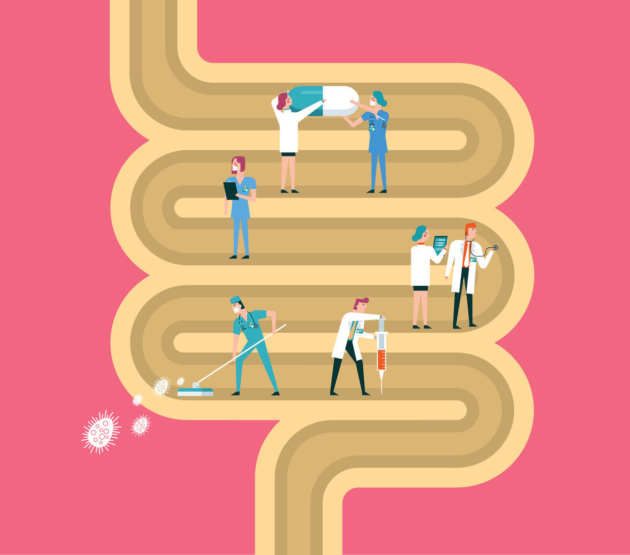 De darmen, ons tweede brein? Hoe de darmflora ons doen en laten ...