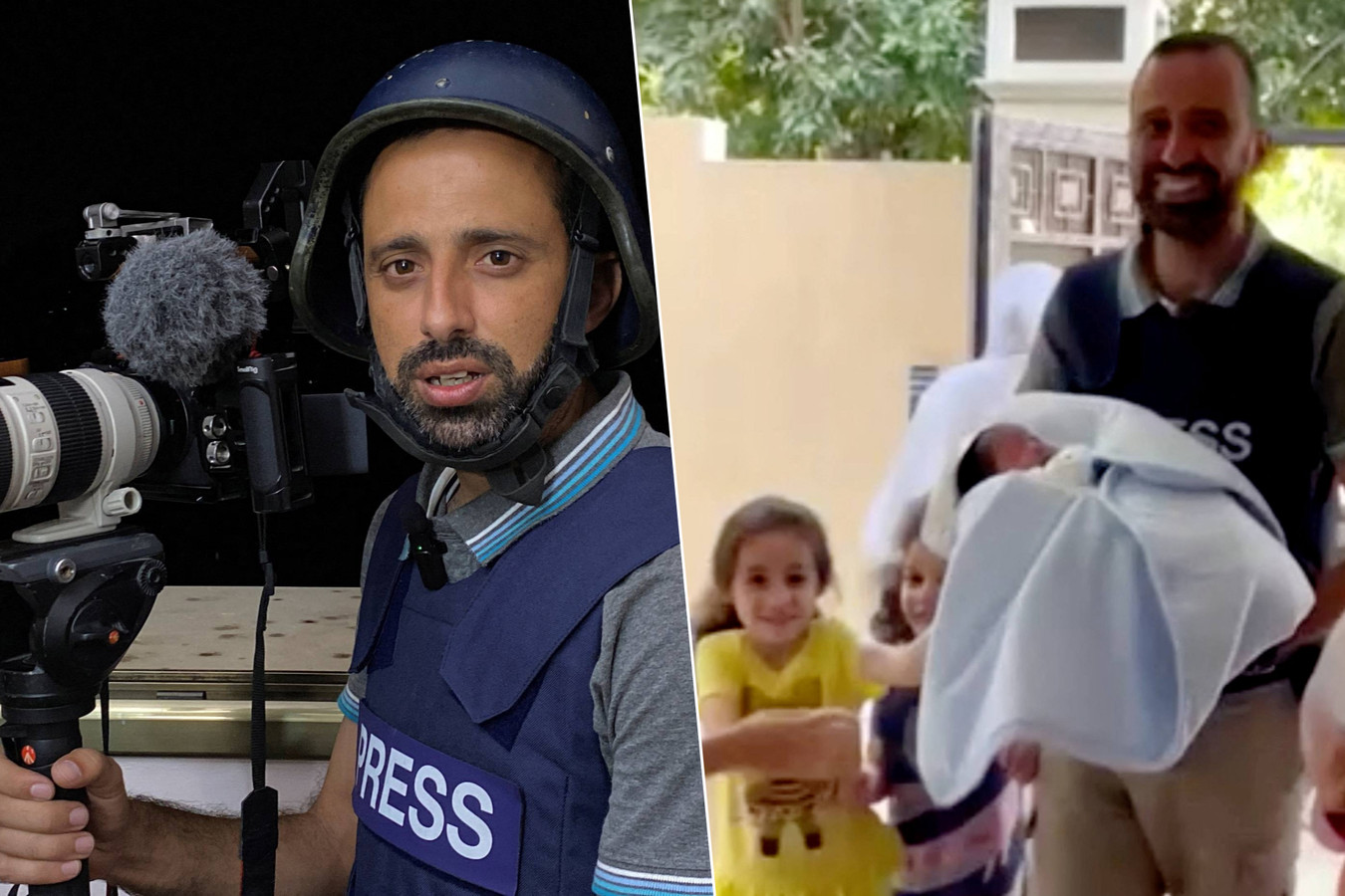 Sprankeltje hoop tussen al het oorlogsgeweld: Palestijnse journalist verwelkomt zoontje in Gaza ...