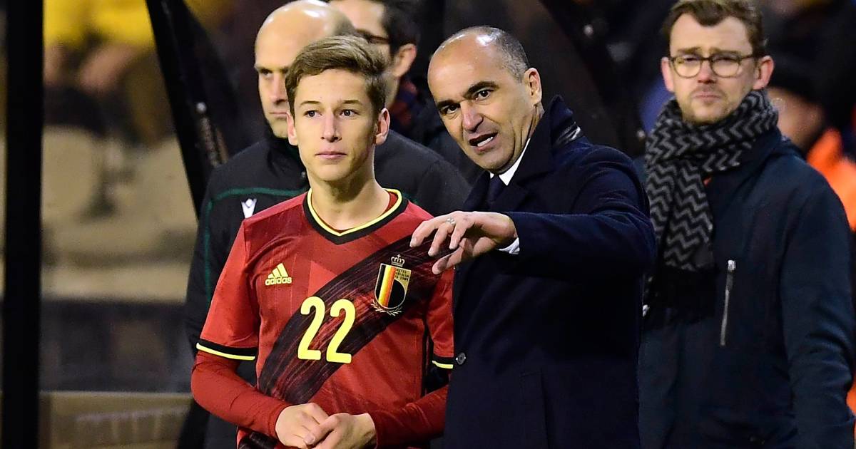Roberto Martinez sous le charme de Verschaeren: “Un mix entre Hazard et ...