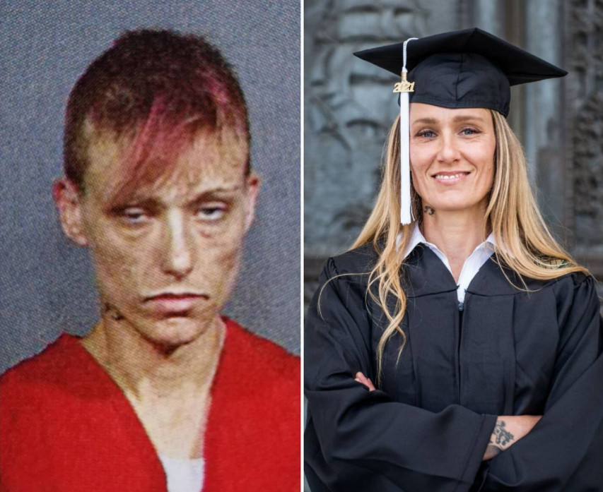 48-jarige vrouw raakte op haar 12de verslaafd aan harddrugs en studeert ...