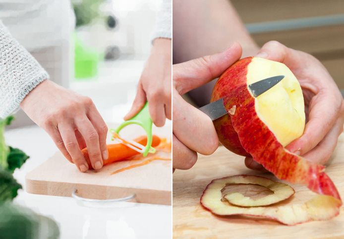 Eet je groenten en fruit best met de schil of niet? | Eten | hln.be