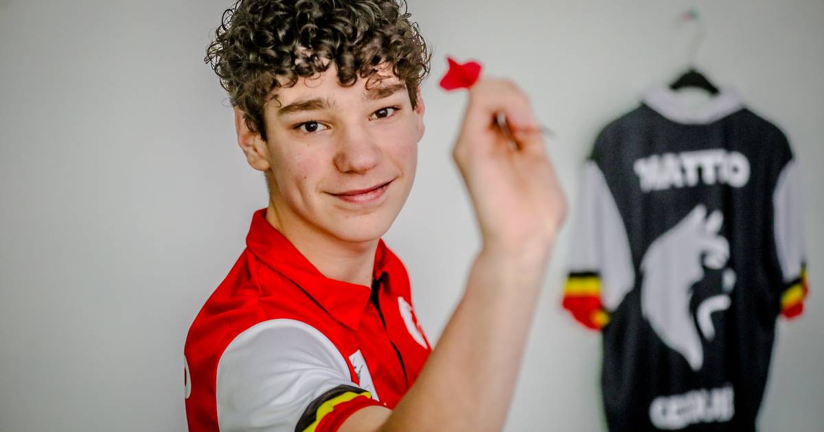 Jeugdkampioen Matteo (15) stapt in de voetsporen van darter Luke ...