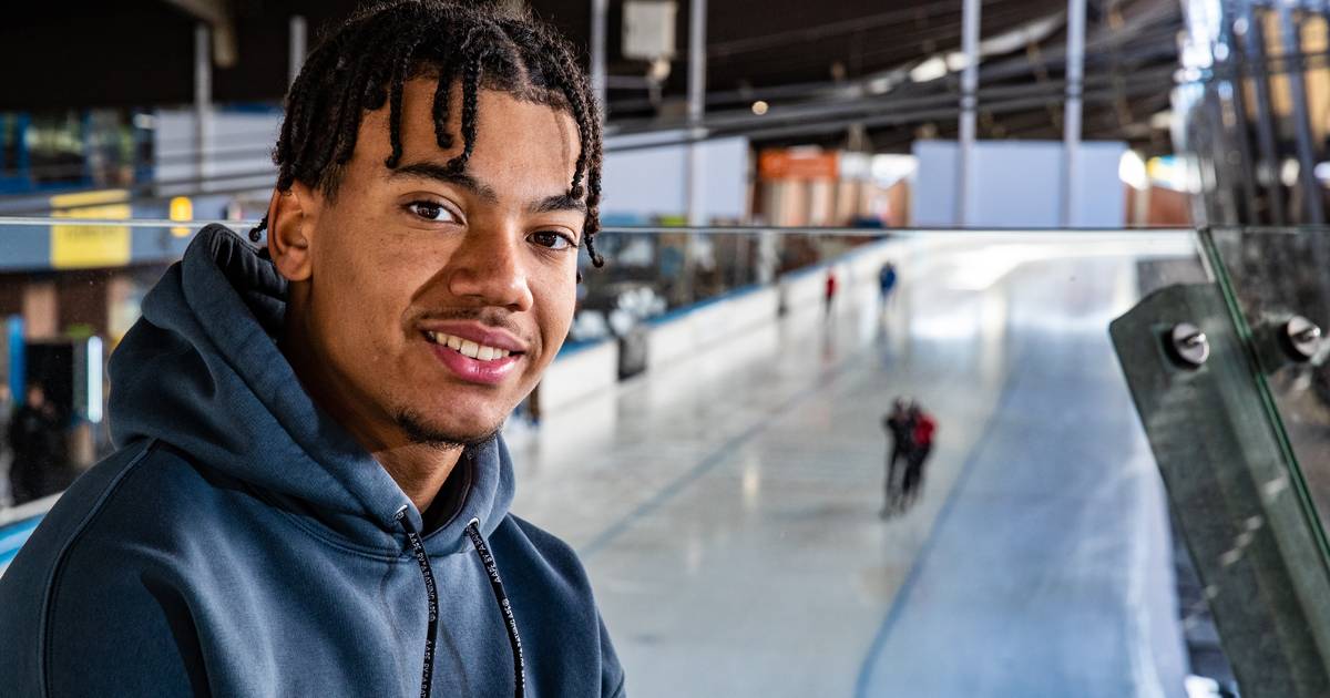 Chris Frederiks stelt Shani Davis als grote voorbeeld: ‘Ik schaatste ...