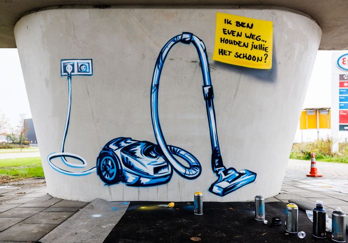 Waalwijk en fastfoodketens gaan zooi op straat te lijf met graffiti-art ...