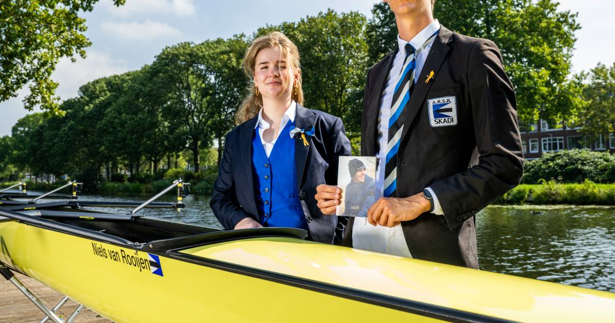 Ineens stapte de succesvolle Niels (23) uit het leven: studenten eren ...