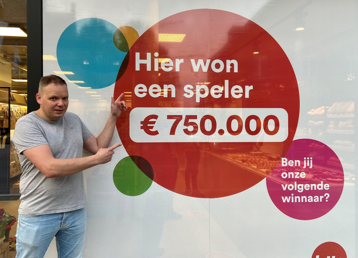 Bij Bart (44) van dagbladhandel Odette ligt uw kans op Lottowinst ...