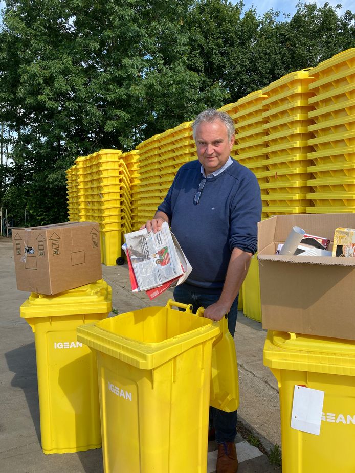 Net geen 3.100 gezinnen vragen gele container aan | Hoogstraten | hln.be
