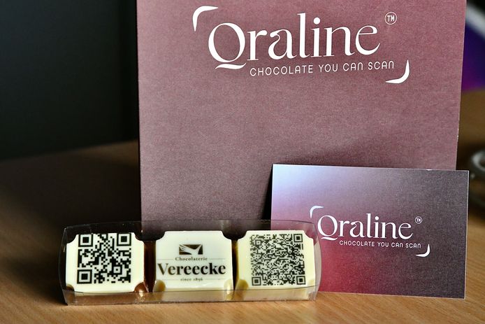 Chocolatier verkoopt pralines met QR-code: “Ideaal om een persoonlijke ...