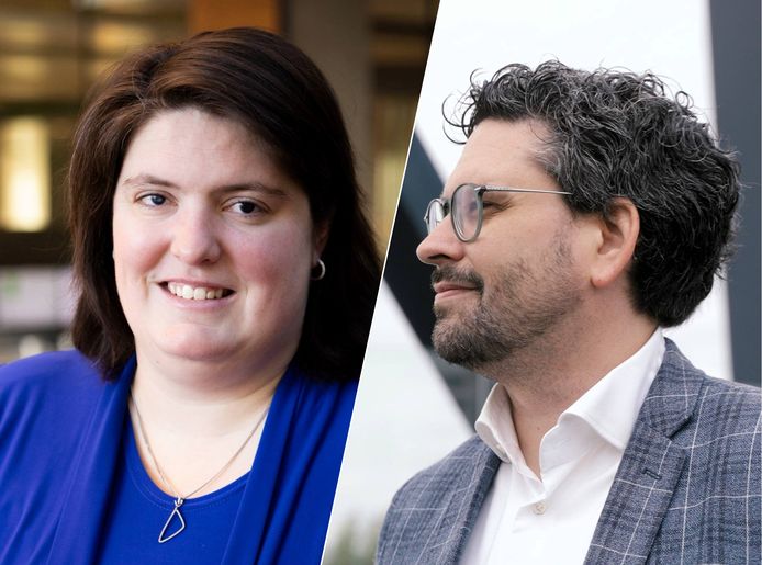 Paul de Beer, oud-wethouder van Breda, en Robin Heij in beeld als ...