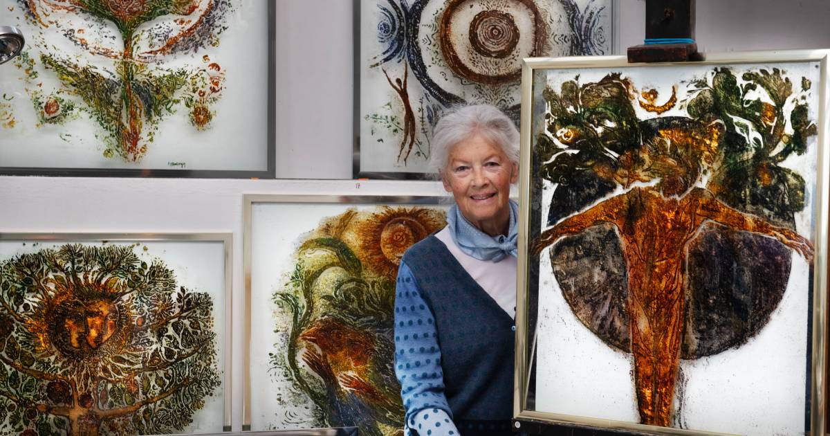 Een droom voor velen, werkelijkheid voor glaskunstenares Brigitte (80 ...