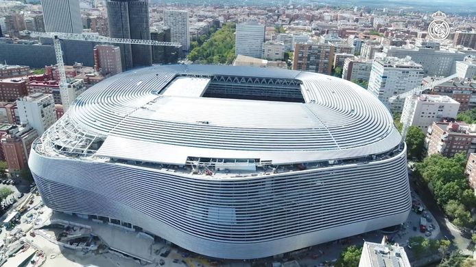 KIJK. Metamorfose van 1 miljard: Real Madrid deelt straffe beelden van vernieuwd Bernabéu ...