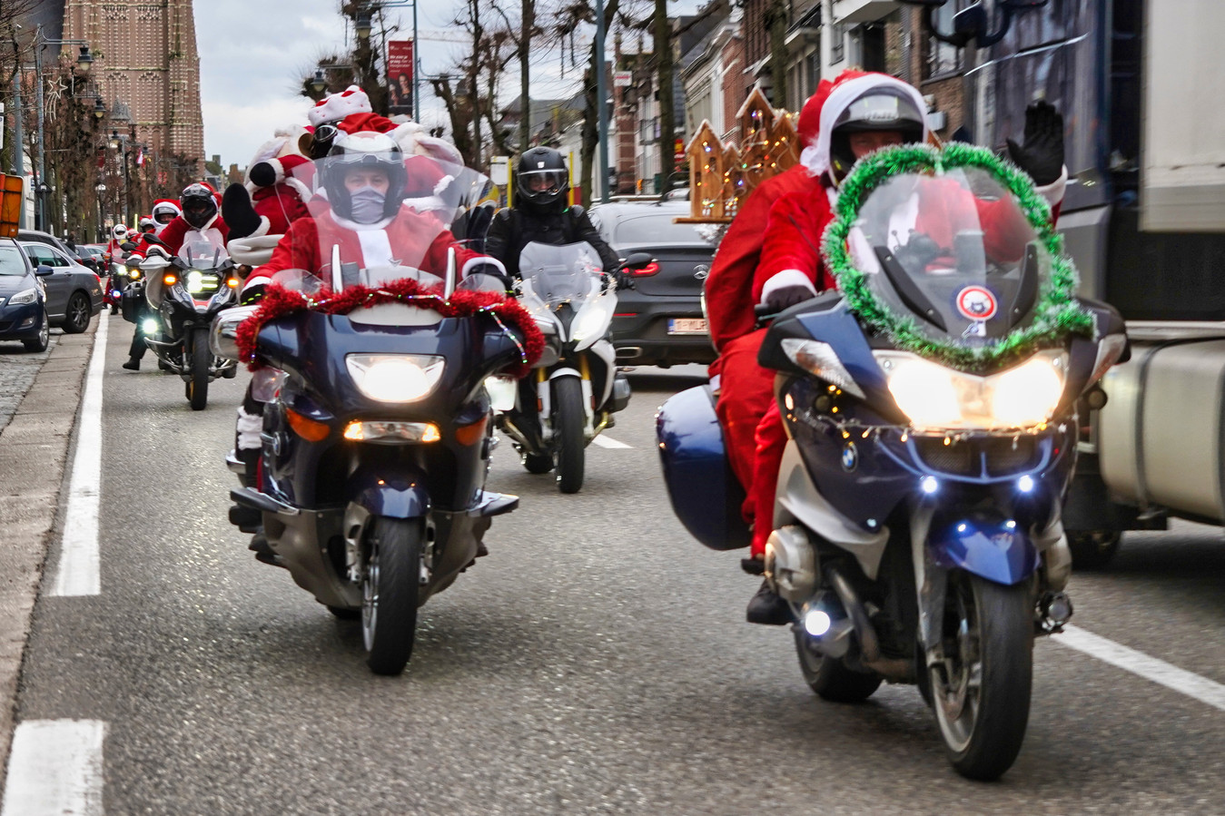 Kerstmis is alweer even geleden, maar deze beelden willen we toch nog ...