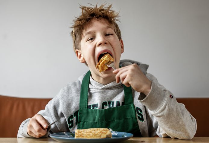Thijn (11) wil beste pannenkoekenbakker van ons land worden: ‘Als ik win ga ik nóg meer ...